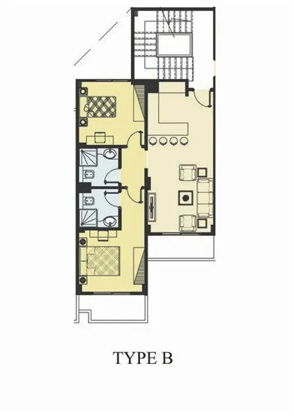 2 Bedrooms Type B