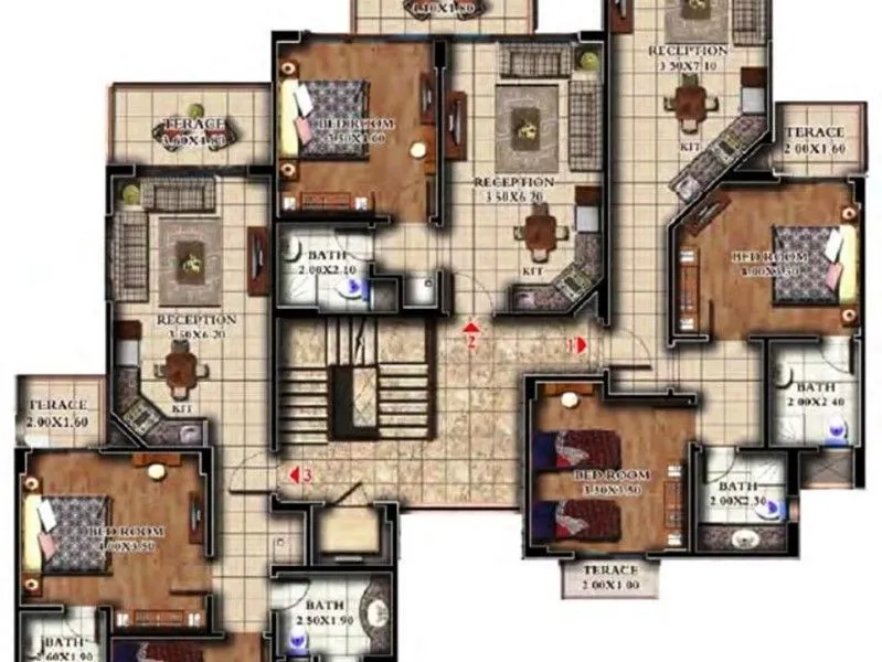 phase1-1st-2nd-3rd-floor-95-66-97m2